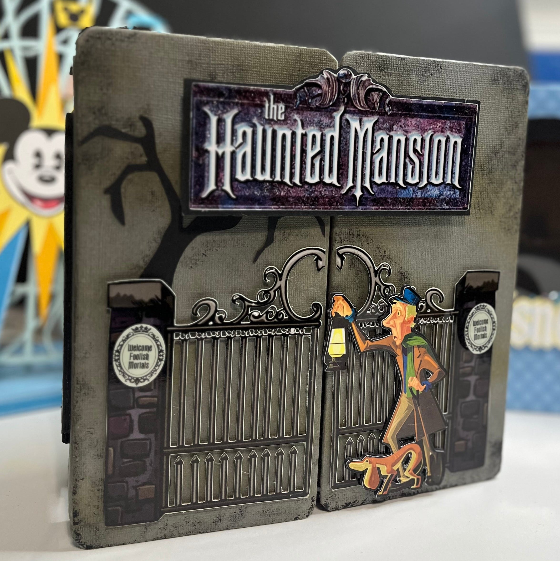 Haunted Mansion Scrapbook Album Tutorial Bundle – My Sweet Obsession by Peggy